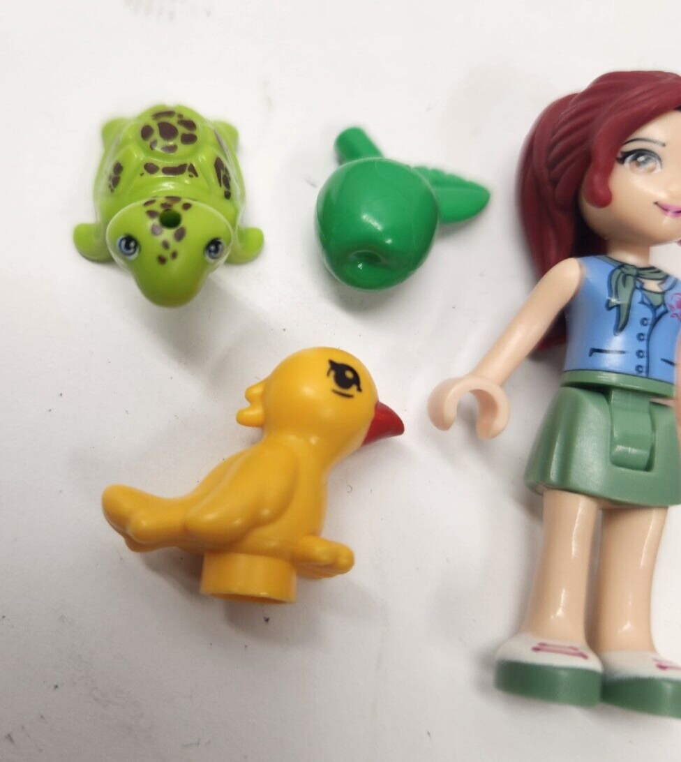 LEGO Friends Jungle Tree Sanctuary 41059 Lot Mia animals Turtle monkey ...
