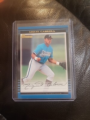 2002 Bowman Baseball MIGUEL CABRERA Card #245 ROOKIE RC | eBay