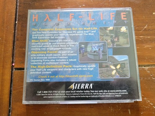 Vintage Half-Life, Game Of The Year Edition (PC Gaming CD Rom, 1999) | eBay