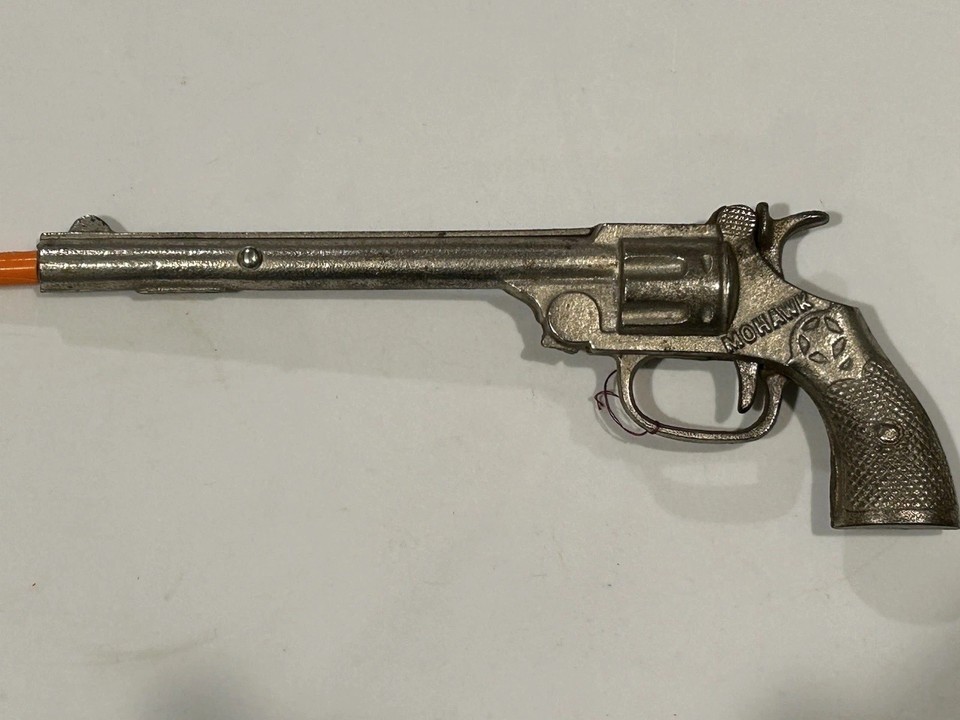 1930s Hubley “MOHAWK” Cast Iron Cap Gun Pistol Toy Rarity *** | eBay