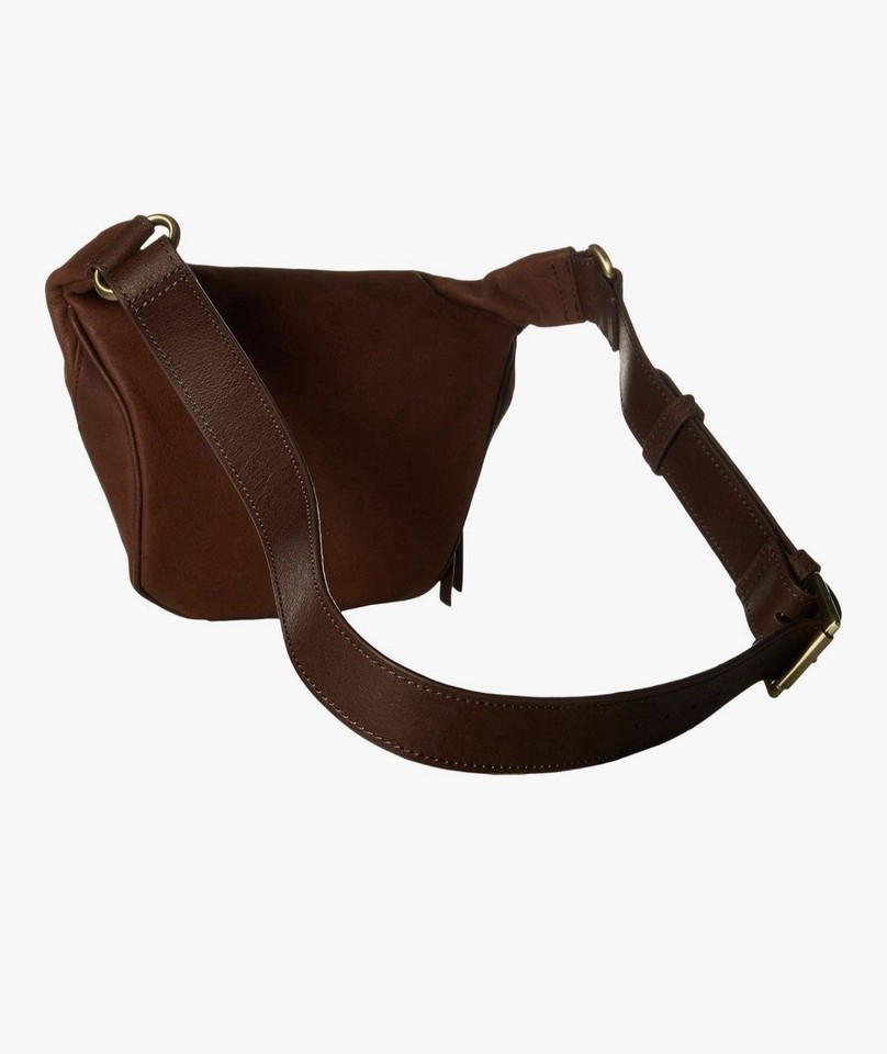 Hobo Jett Chestnut One Size Leather Fanny Pack Brown Adjustable Strap ...