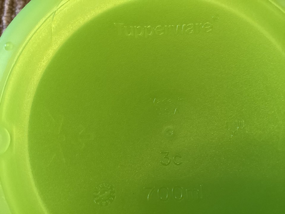 RARE Vintage Tupperware FlatOut! 3 Bowl Set - Collapsible for Storage 3 ...