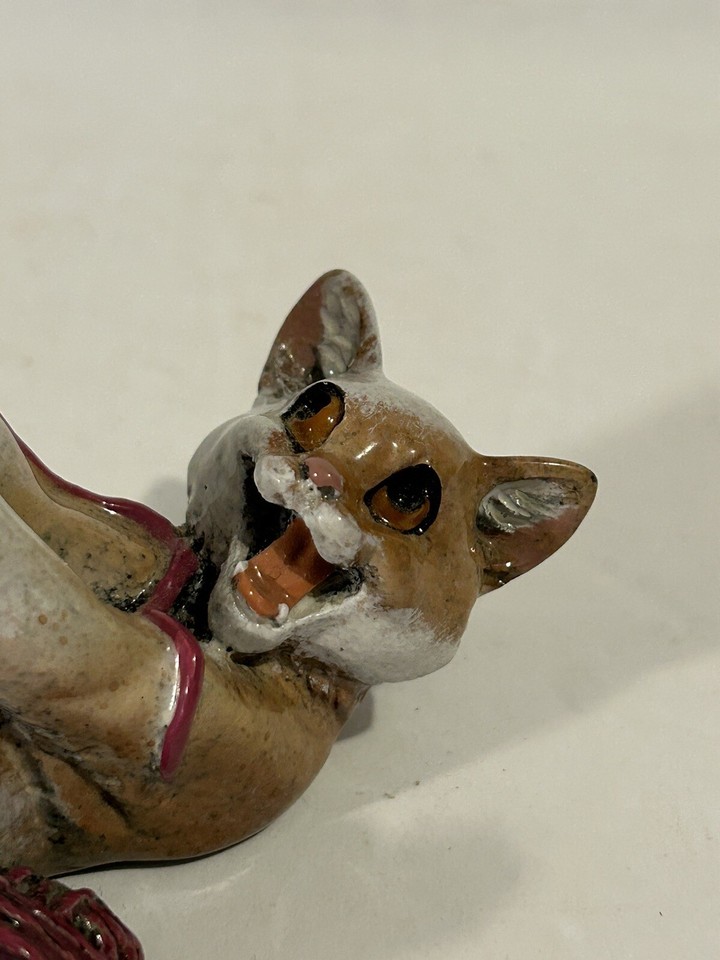 kitty's kennel Rascal Cat Figurine | eBay