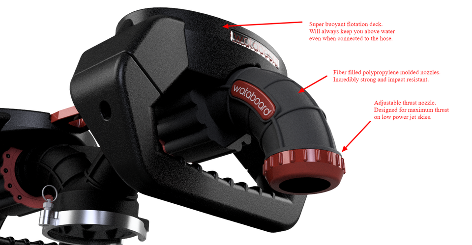 Wataboard EX1 [full kit] fly on water jet pack board flyboard ...