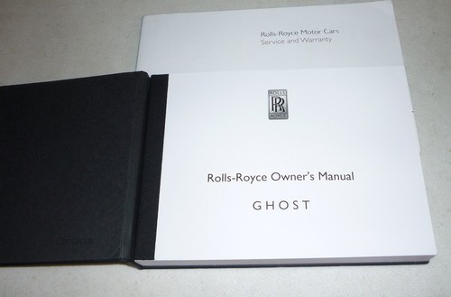 2016 ROLLS ROYCE GHOST OWNERS MANUAL SET 16 HANDBOOK | eBay