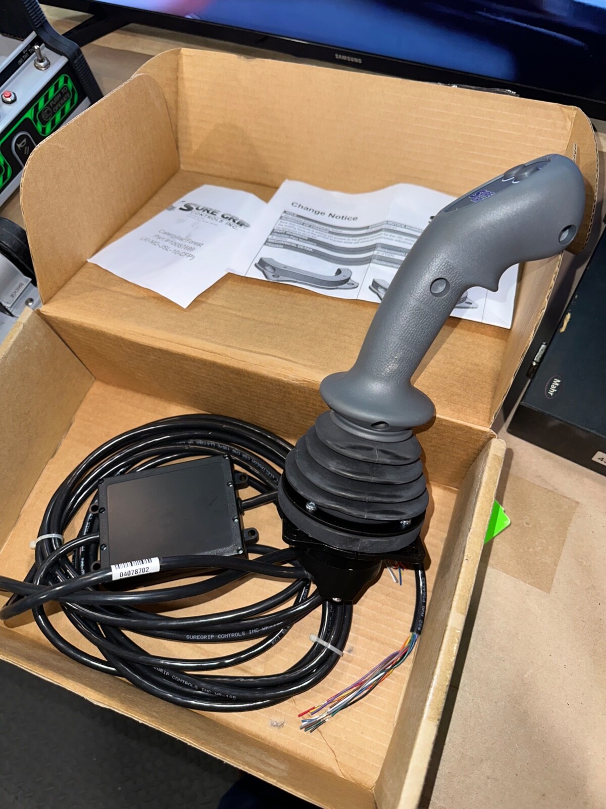 SURE GRIP JOYSTICK 10087699 INCLUDES GIMBAL BRACKET | eBay