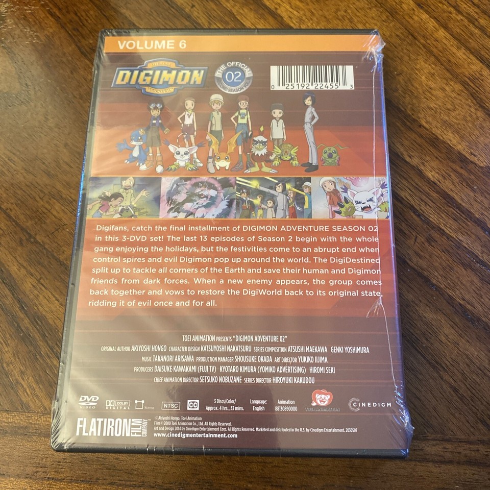 Digimon Adventure: Vol. 6 (DVD) 25192224553| eBay