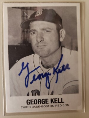 Autographed George Kell 1997 TCMA Card #9 | eBay