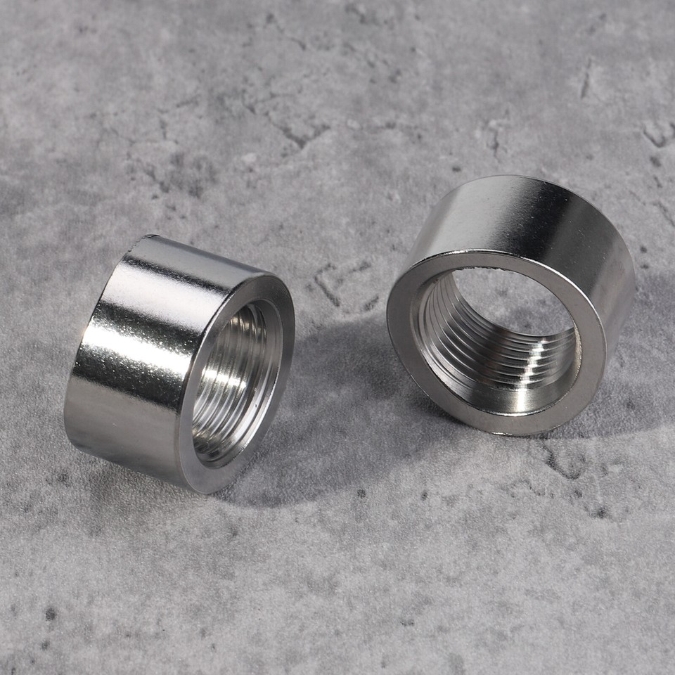 (10) O2 OXYGEN SENSOR BUNG M18 X 1.5 Notched Weld on O2 SENSOR Bung 304 ...