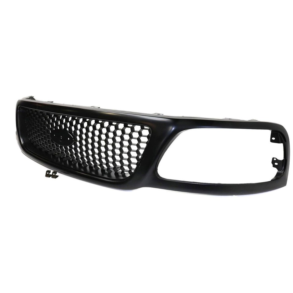 New Primed Honeycomb Grille Insert Fit For 1999-2004 Ford F-150 1999 F ...