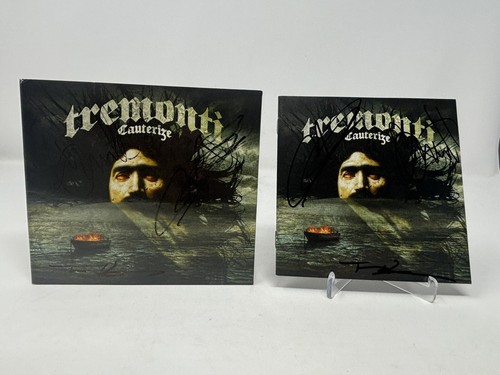Tremonti Autographed X2 Cauterize CD Booklet And Case JSA | eBay