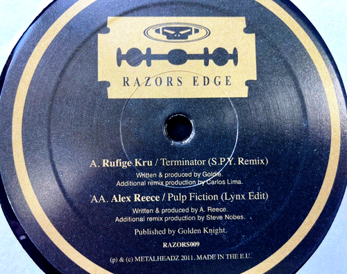 ALEX REECE - PULP FICTION !! SUPER RARE JUNGLE DRUM & BASS - 12" VINYL ...