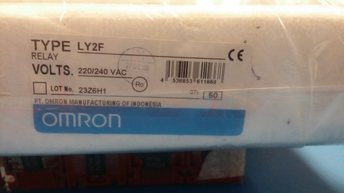 (1 PC) LY2F-AC220/240 OMRON RELAY GEN PURPOSE DPDT 10A 240V ROHS | eBay