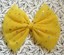 BIG OVERSIZED SPARKLE SEQUIN TULLE BOW HAIR CLIP GRIP 80s STYLE RETRO ...