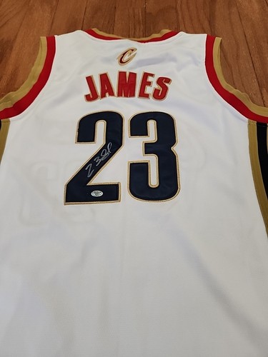 Authentic Lebron James Signed Autographed NBA Cavs Jersey | eBay