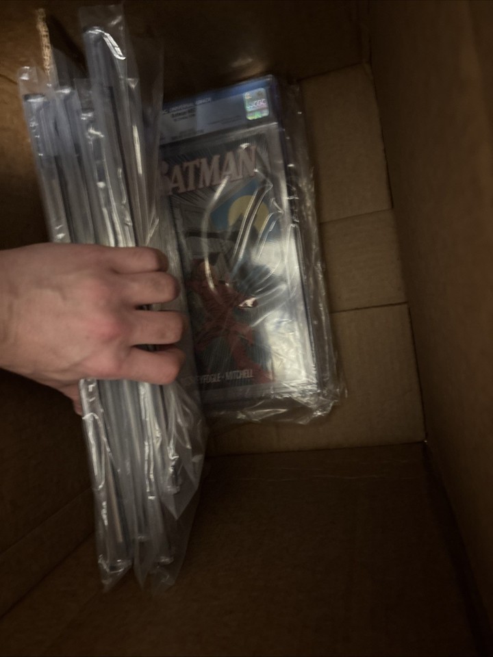 CGC Graded Comic Mystery Box Lot GUARANTEED (MIN 1) & 30+ MINT Bagged ...