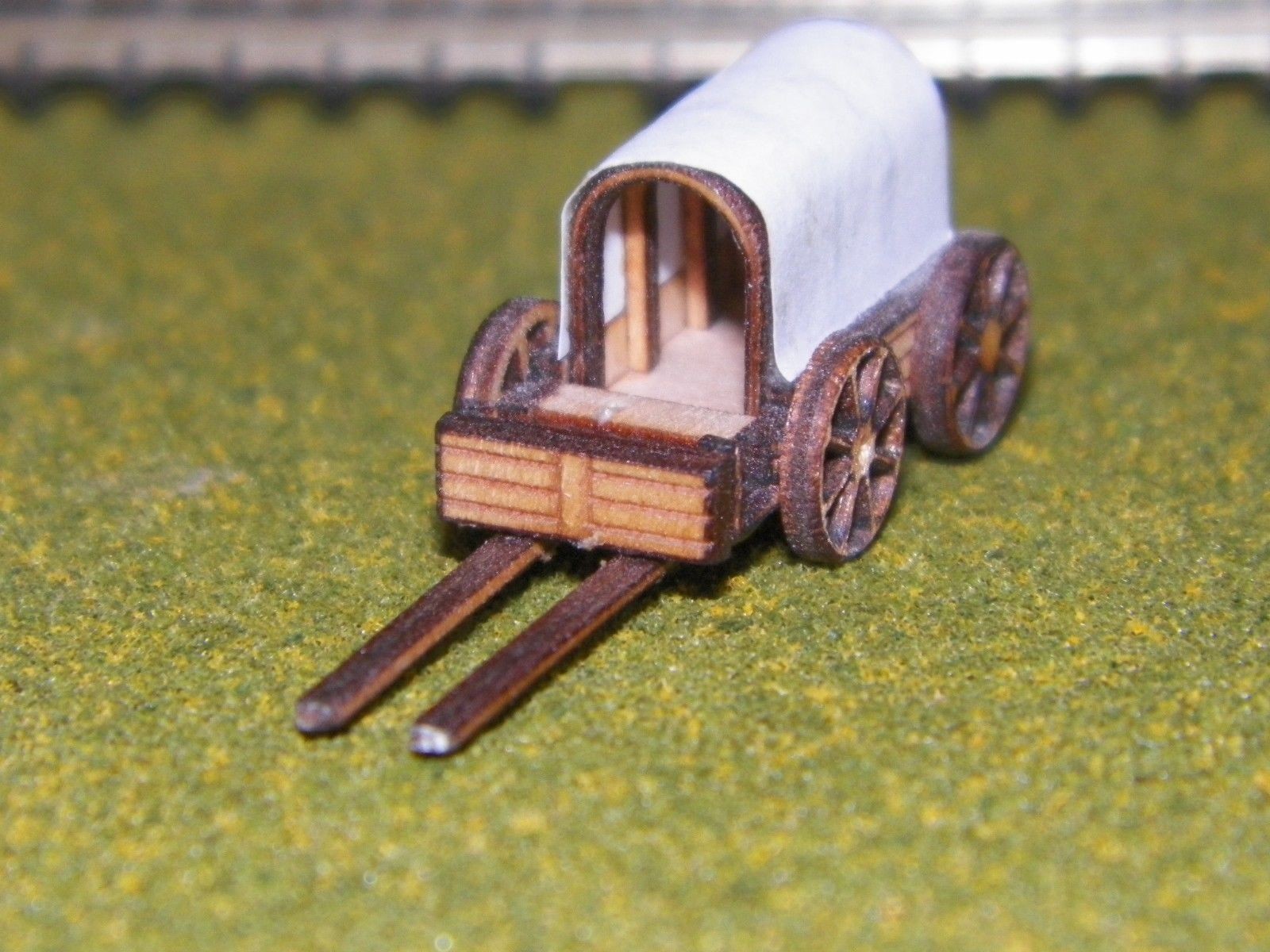 HO Scale Old West Covered Wagons Kit | eBay