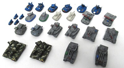 Vintage Metal Ral Partha BattleTech Lot Of 26 Vehicles Tanks Painted | eBay