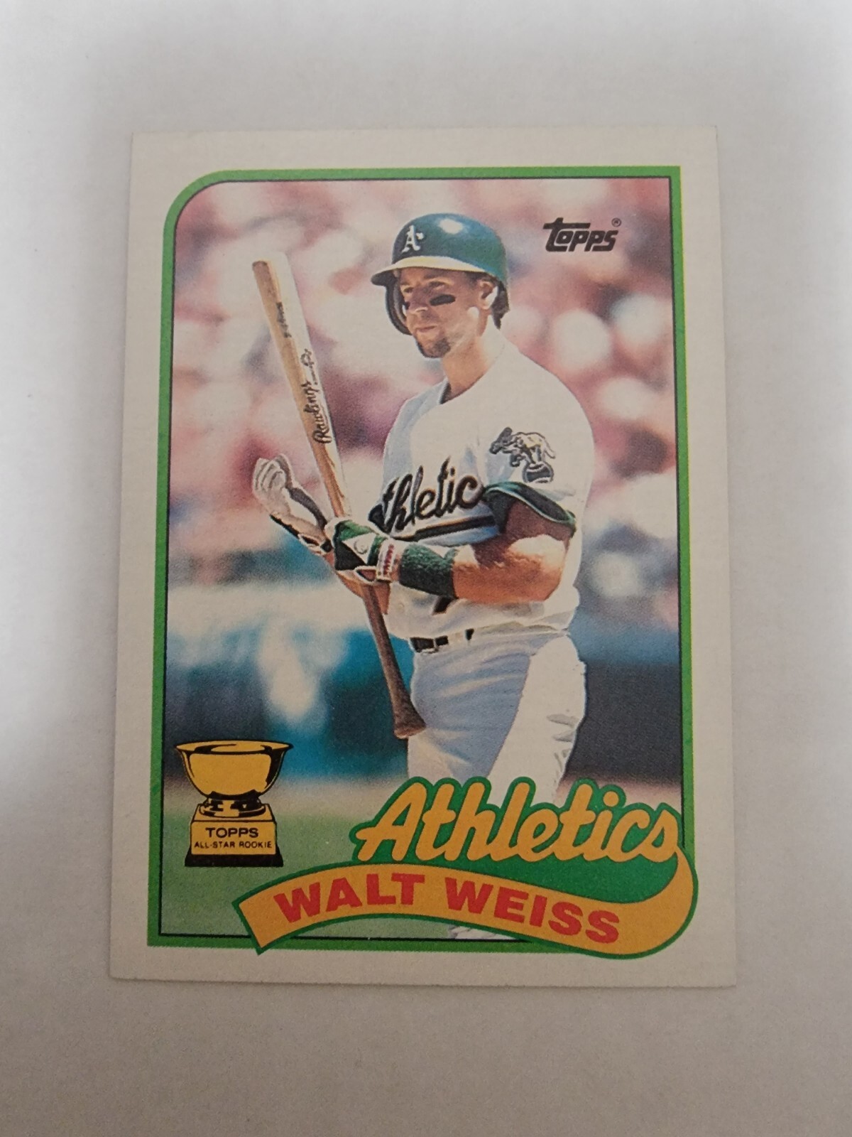 1989 Topps #316 WALT WEISS ALL-STAR ROOKIE Lot Of 87 Ex-mt Or Better ...