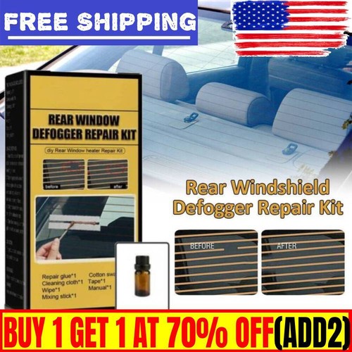 Car Rear Window Defogger Repair Kit DIY Quick Repair Scratched Broken ...