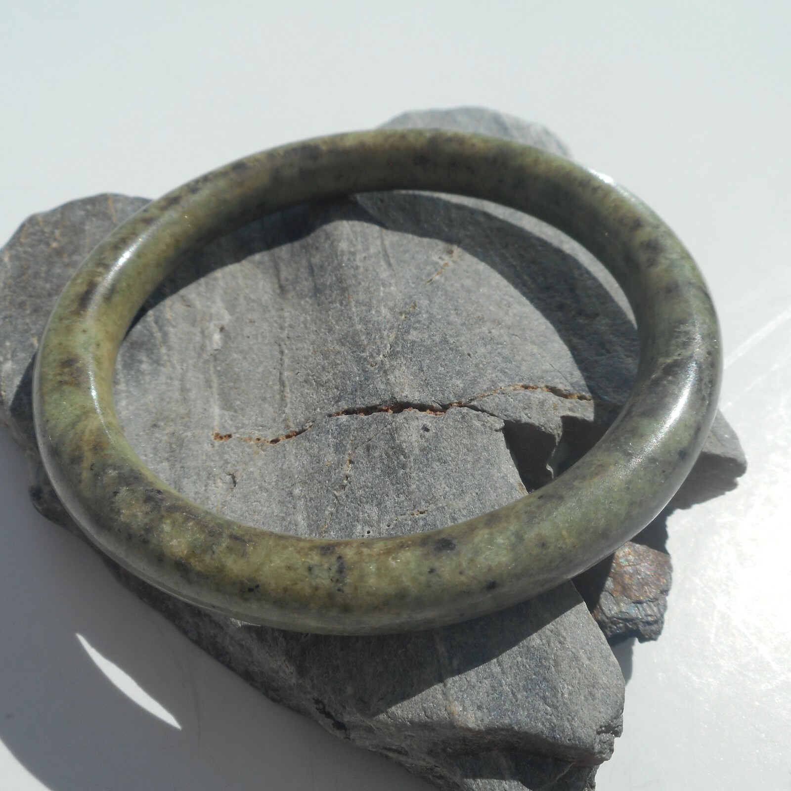 Carved Serpentine Bangle Bracelet | eBay