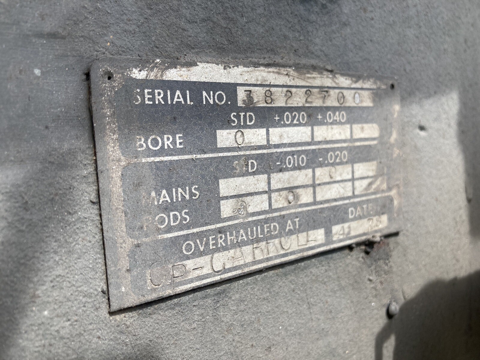 Continental Hercules LD-465-1 Multi-Fuel Engine | eBay