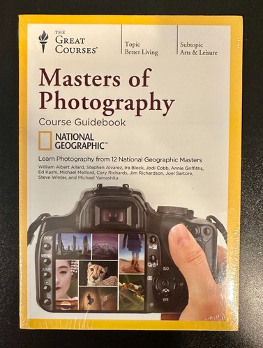 Great Courses - Masters of Photography (DVD, Course Guidebook) *NEW ...