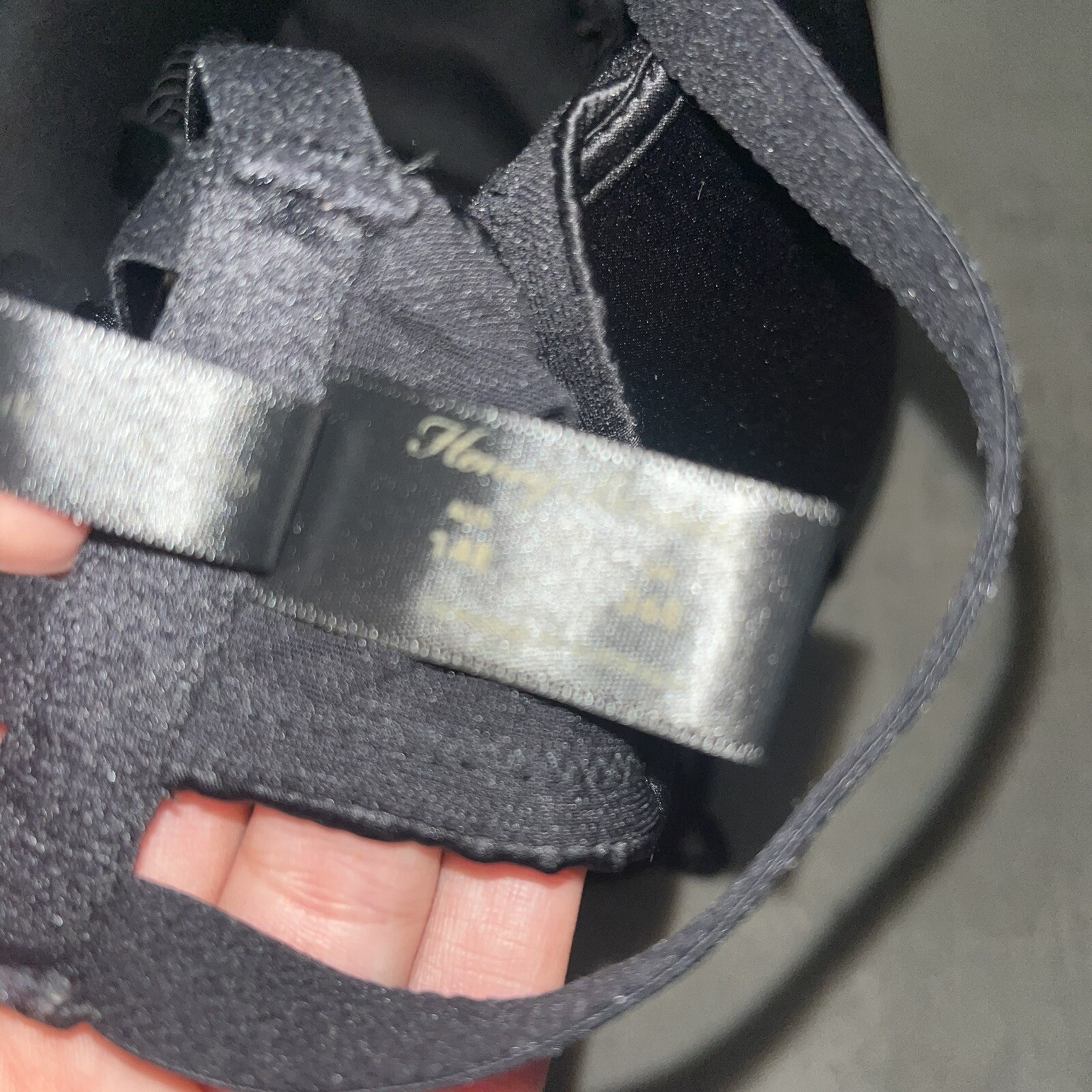 Honey Birdette Black Shibari Rope Bra Size 14e/36e - Gem