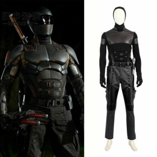 G.I.Joe Retaliation Snake Eyes Cosplay Costumes Suits Men Halloween"H ...