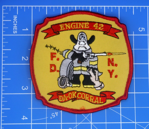 FDNY New York City Fire Department Engine 42 Da Ok Corral-B | eBay
