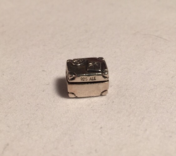 Pandora Authentic Sterling Silver Suitcase Travel Bead Charm # 790362 ...