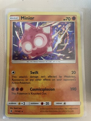 Pokémon TCG Minior Guardians Rising 77/145 Holo Holo Rare NM | eBay