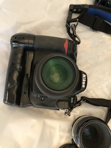Nikon D300, 3 lenses,3 filters, flash, 2 batteries,battery attachment ...
