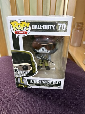 Funko Pop! Games Call of Duty Lt. Simon "Ghost" Riley #70 Vinyl Figure ...