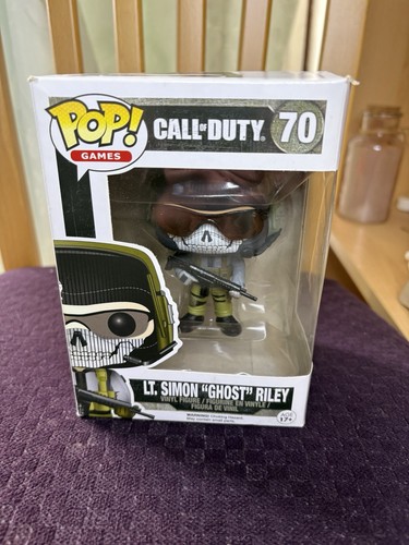 Funko Pop! Games Call of Duty Lt. Simon "Ghost" Riley #70 Vinyl Figure ...