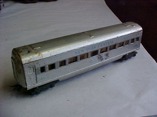 MARX RARE O GAUGE New York Central 3557 Passenger Car | eBay