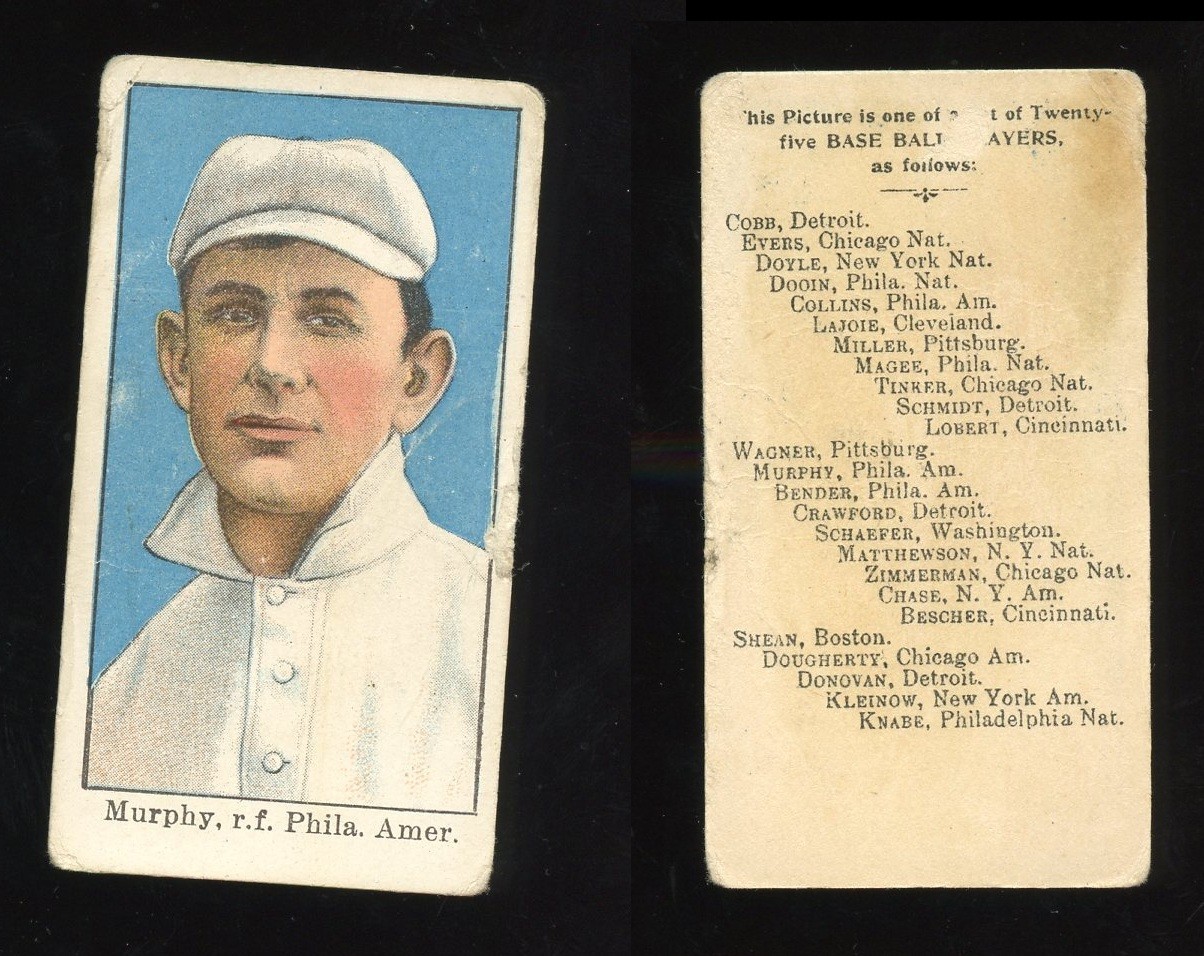 1908 E102 Set of 25 Danny Murphy ~ FR-GD condition ~ Athletics | eBay UK