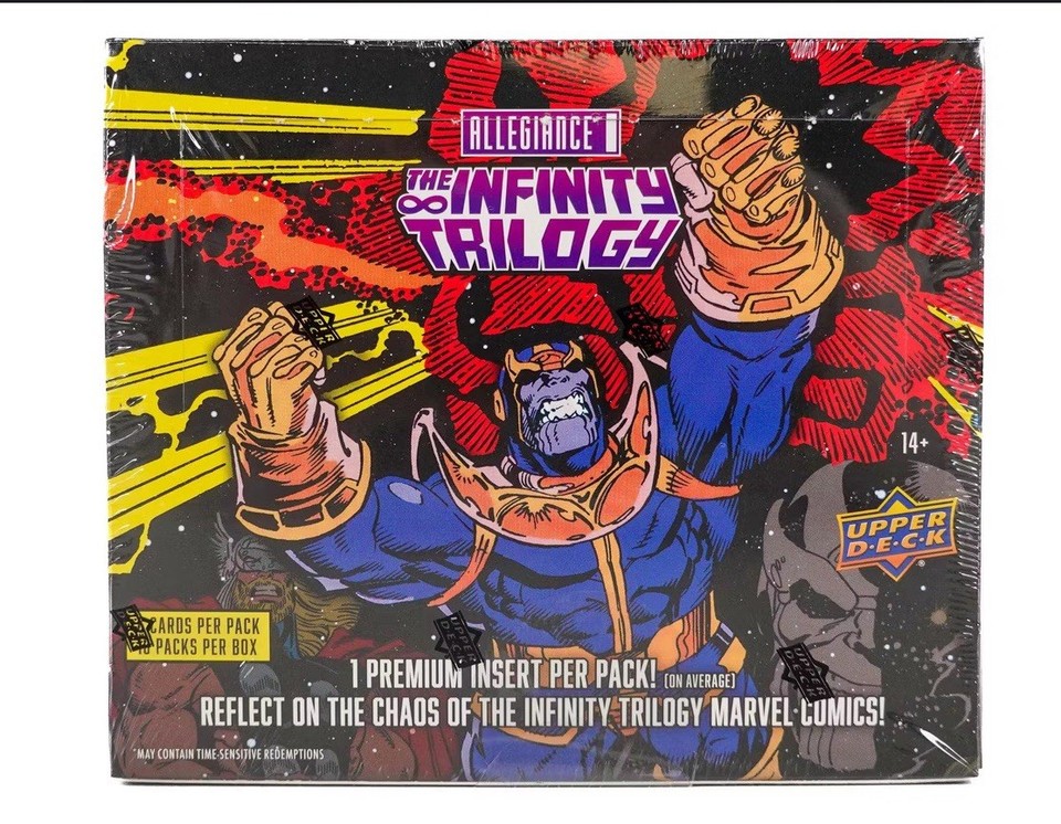 2023 Upper Deck Marvel Allegiance The Infinity Trilogy Hobby Box | eBay