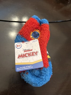Disney Junior Mickey Socks 3 pair Infant Shoe Size 4-7 | eBay