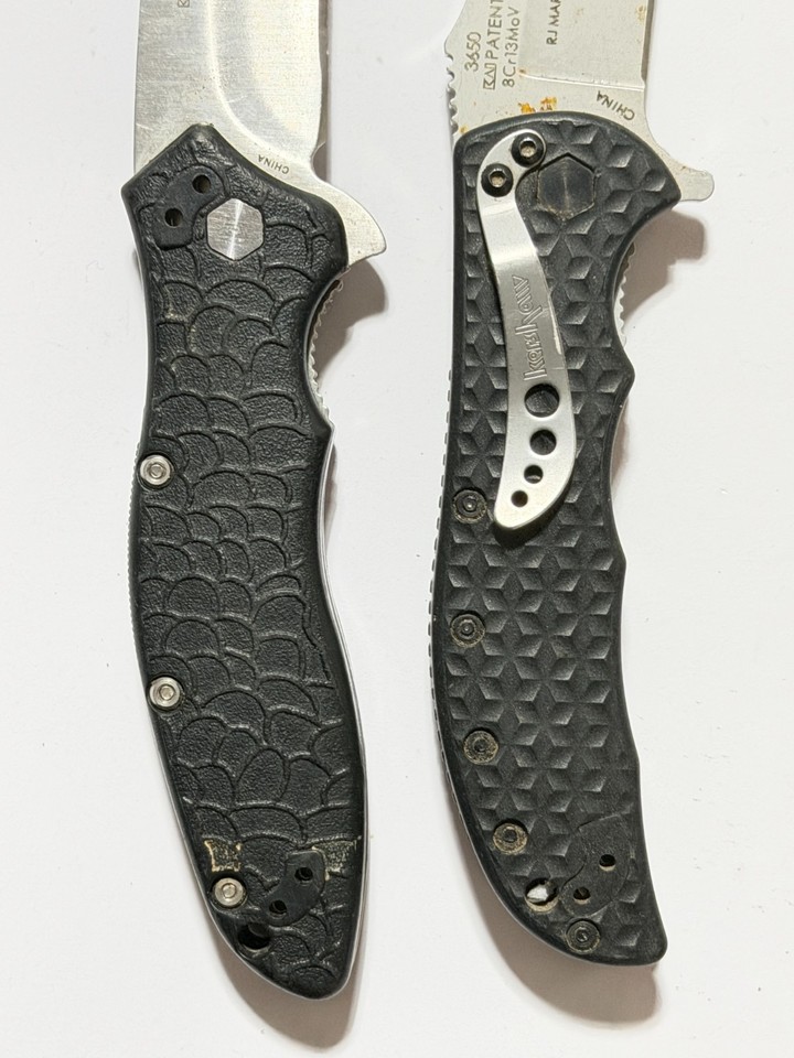 Lot of 2 Kershaw Assisted Opening Pocket Knives - 3650 Volt - 1830 OSO ...