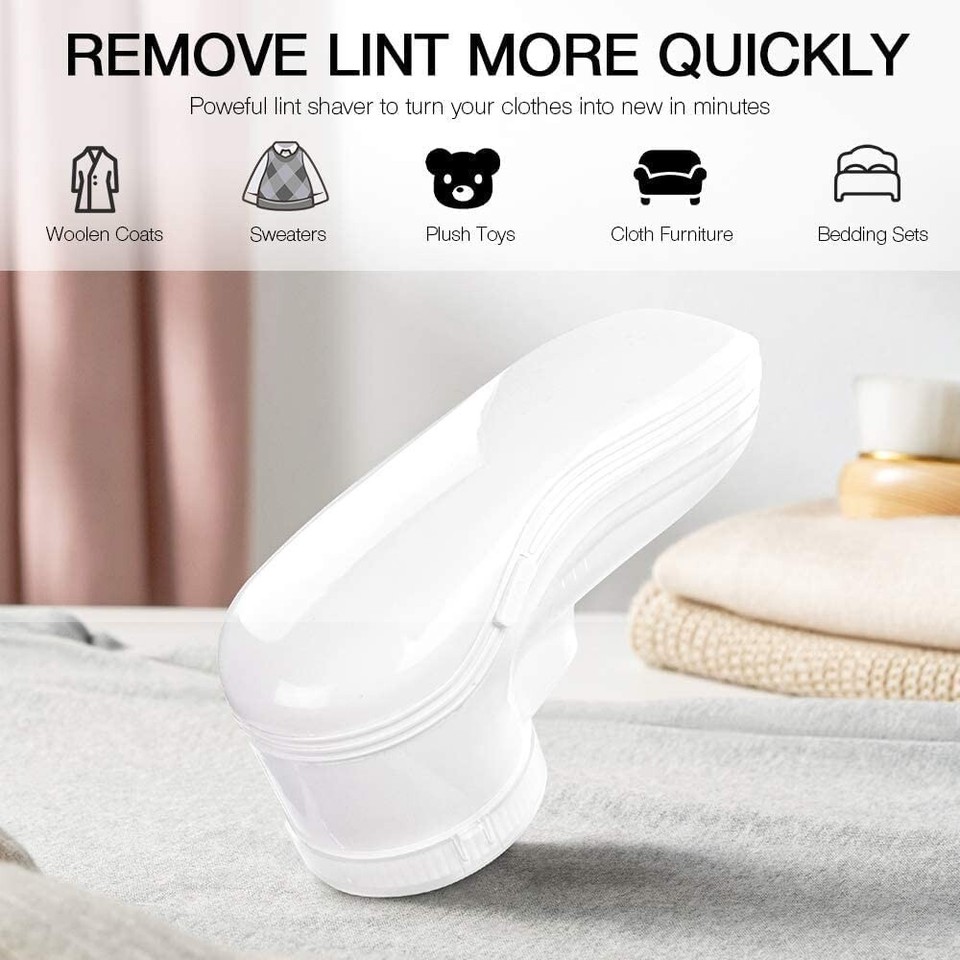 Electric Lint Remover USB Rechargeable Bobble Remover Fabric Shaver for ...