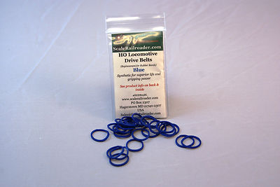 HO Drive Belt Rubber Band 25 Blue Hi-F Hustler RDC Plow F3 F7 GP9 ...