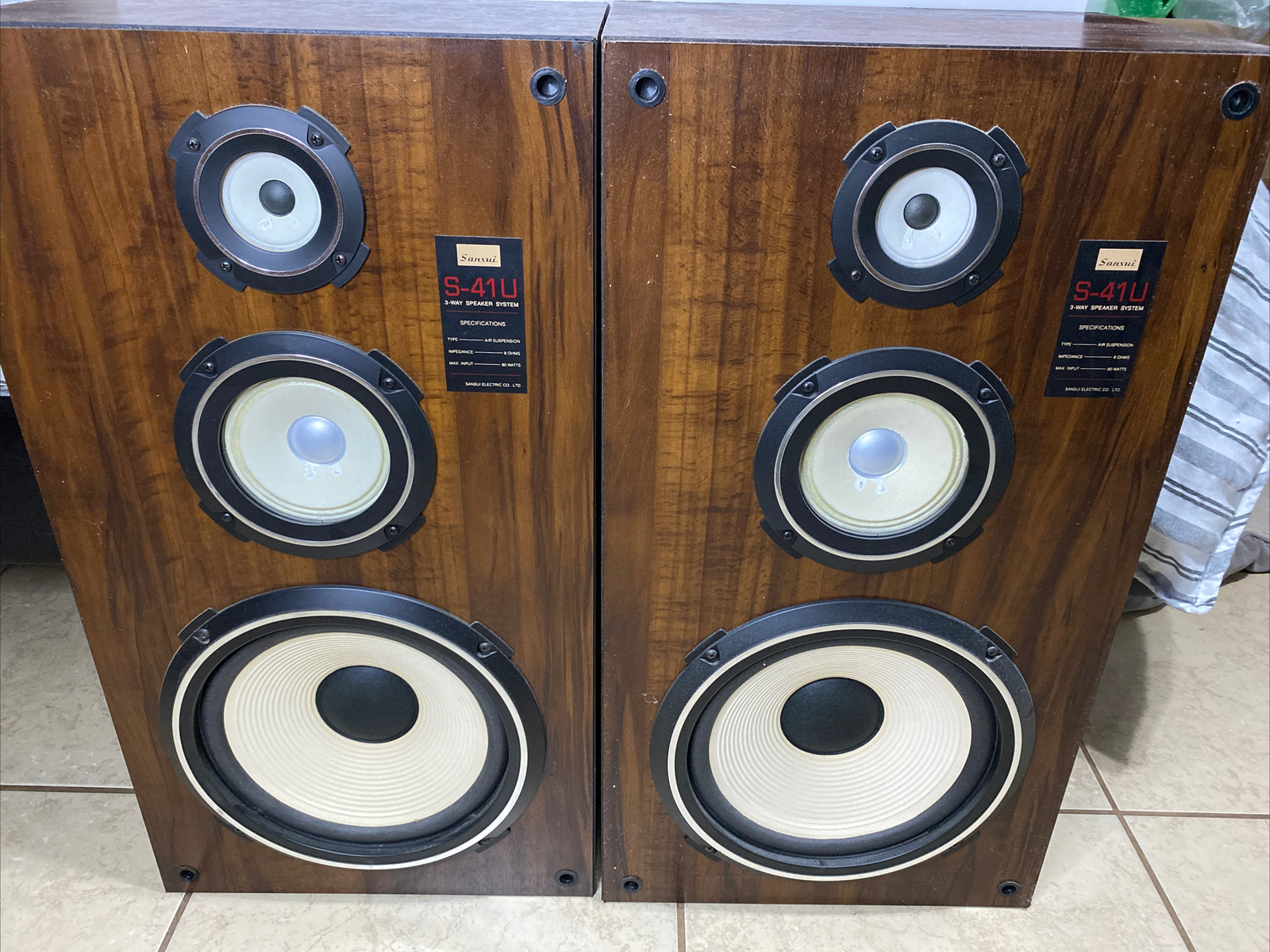 Sansui Speakers