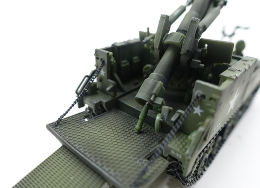 New 1:72 US Army 155mm M40 Long Tom Self-propelled Howitzer Metal Model ...