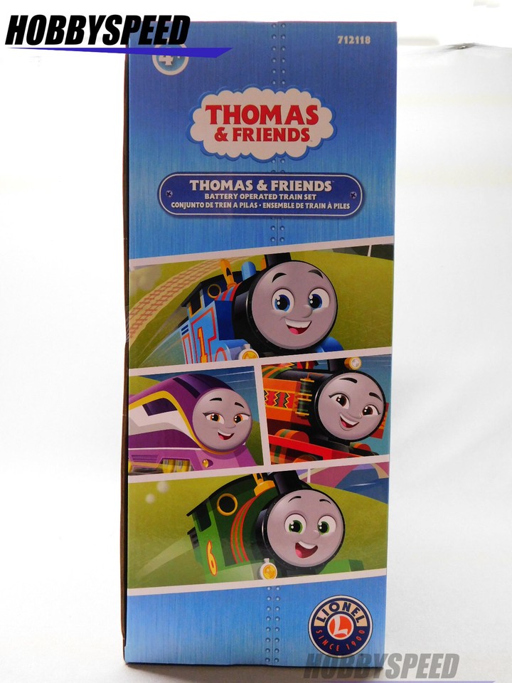 LIONEL THOMAS AND FRIENDS BATTERY OPERATED O GAUGE TRAIN SET 7-12118 ...