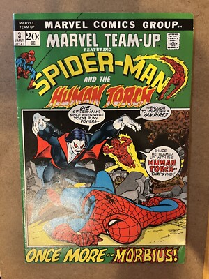 MARVEL TEAM UP # 3 VF/NM 9.0 1972 BRONZE AGE | eBay