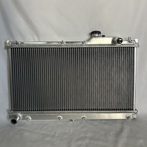 2 Row Full Aluminum Radiator For Mazda Miata MX-5 1.6L i4 1989 1990 ...