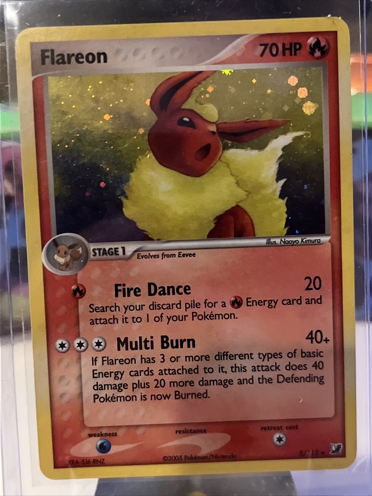 Pokémon TCG Flareon EX Unseen Forces 5/115 Holo Holo Rare HP | eBay