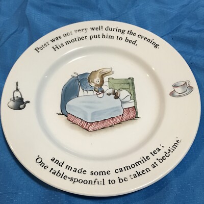 Vintage Wedgwood Peter Rabbit Plate. Original Made in England | eBay