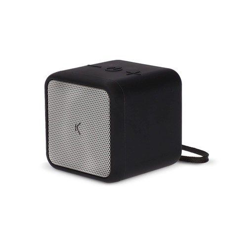 KSIX S1904069 Kubic Box Wireless Bluetooth Speaker, 300 mAh, 5 W, Black ...